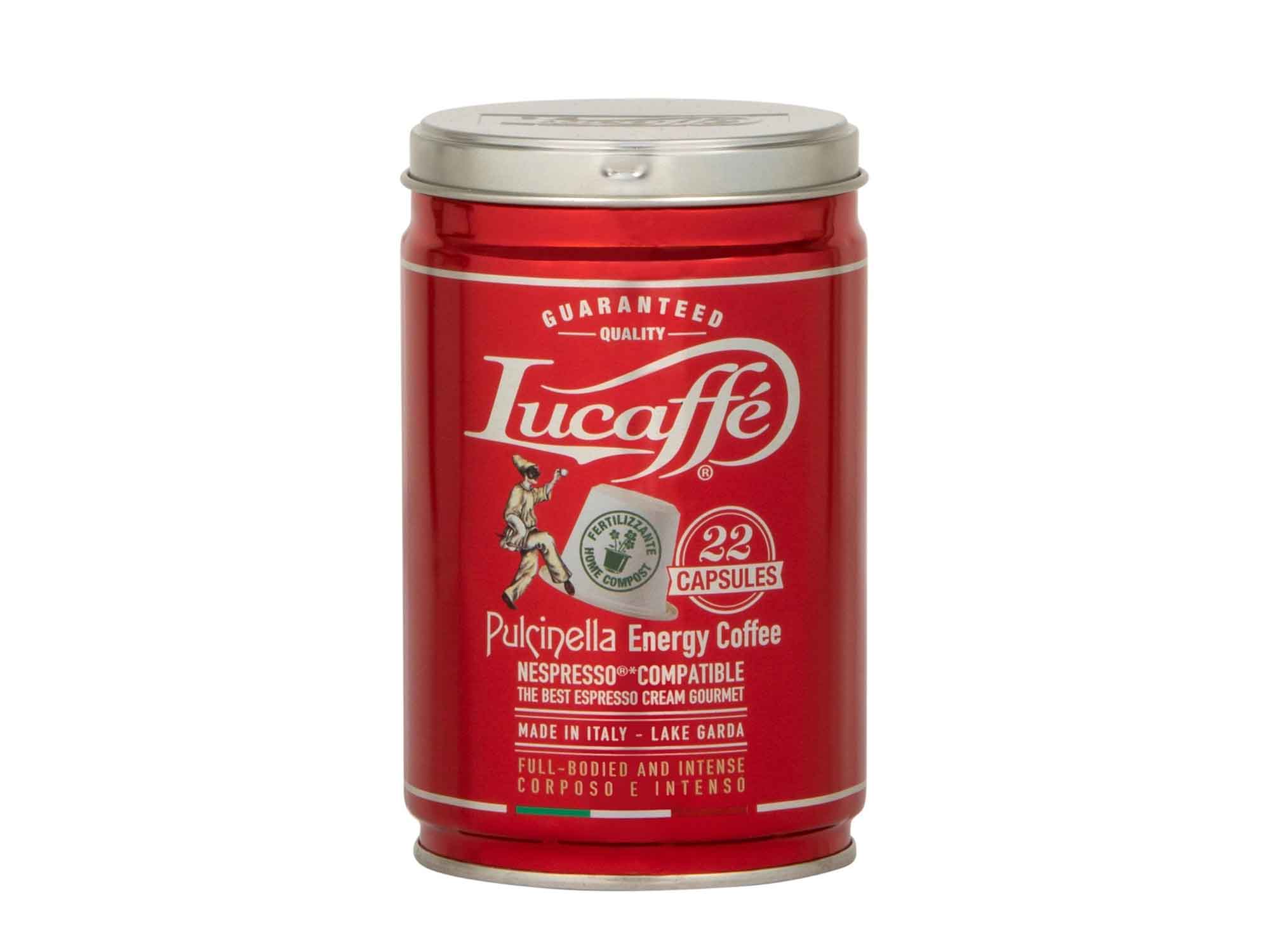 coffee capsules lucaffe pulcinella zero impact